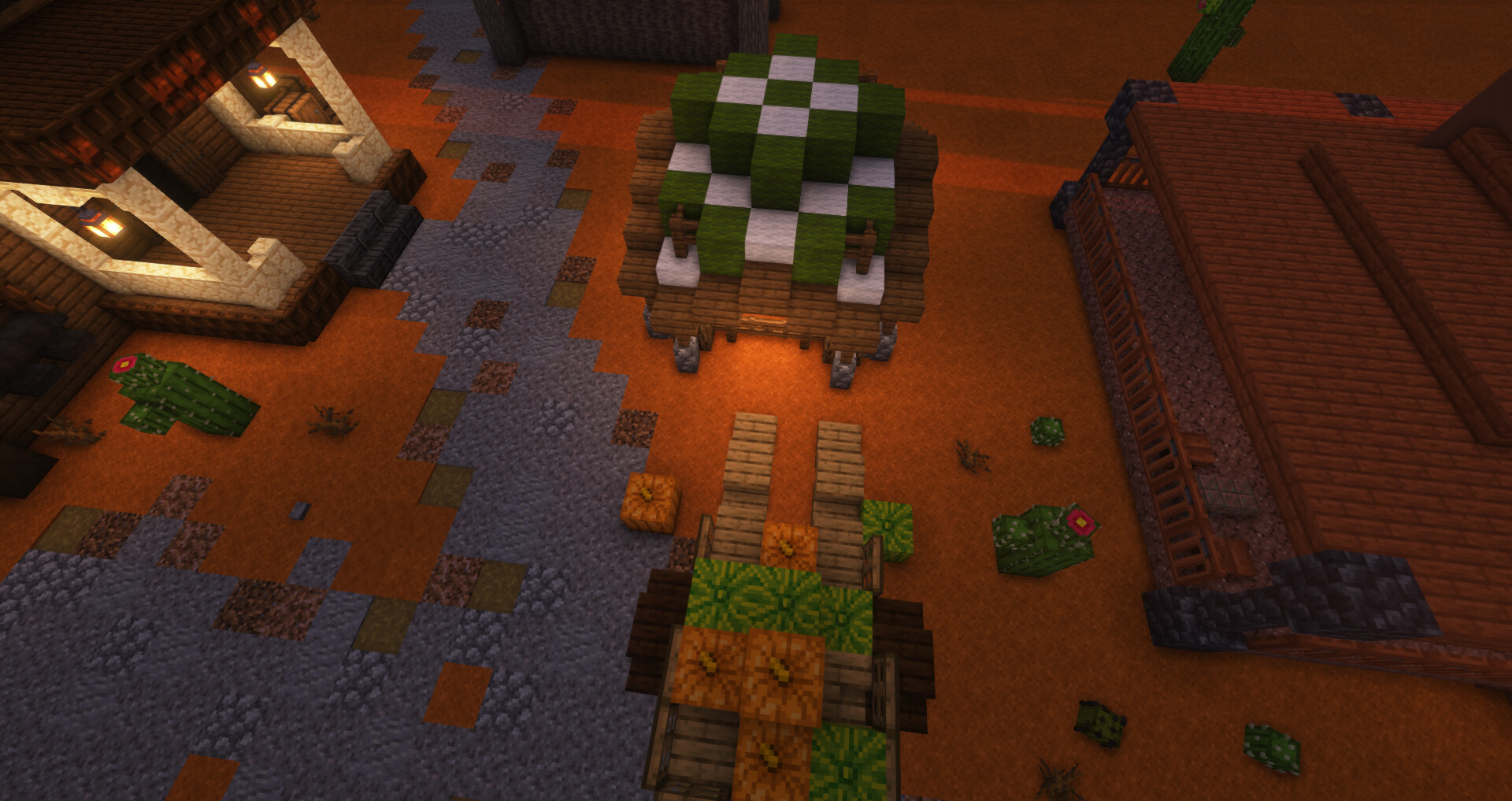 Wild West Build by the ArtfulMelody Community Minecraft Map