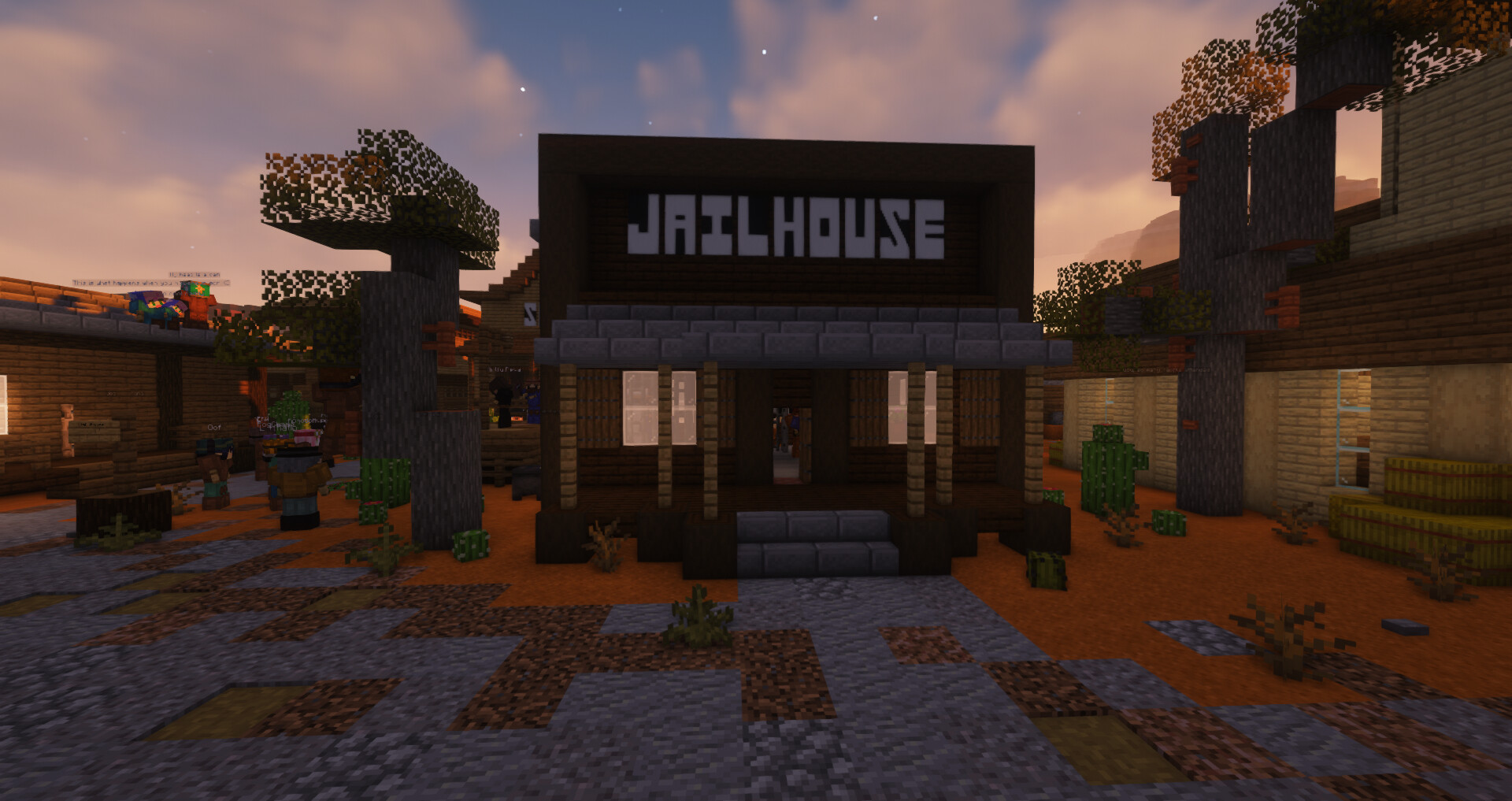 Wild West Build by the ArtfulMelody Community Minecraft Map