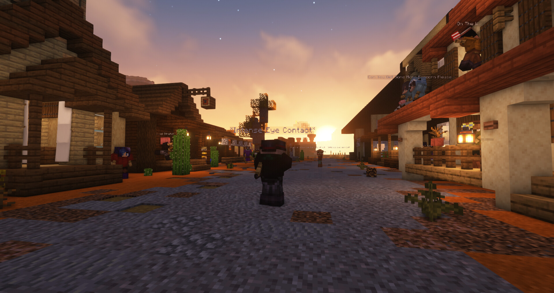 Wild West Build by the ArtfulMelody Community Minecraft Map