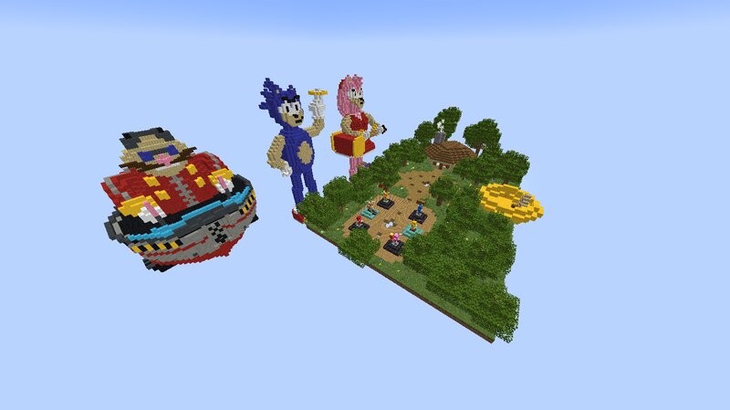 SONIC THE HEDGEHOG Burning Map! - 1.19 Minecraft Map