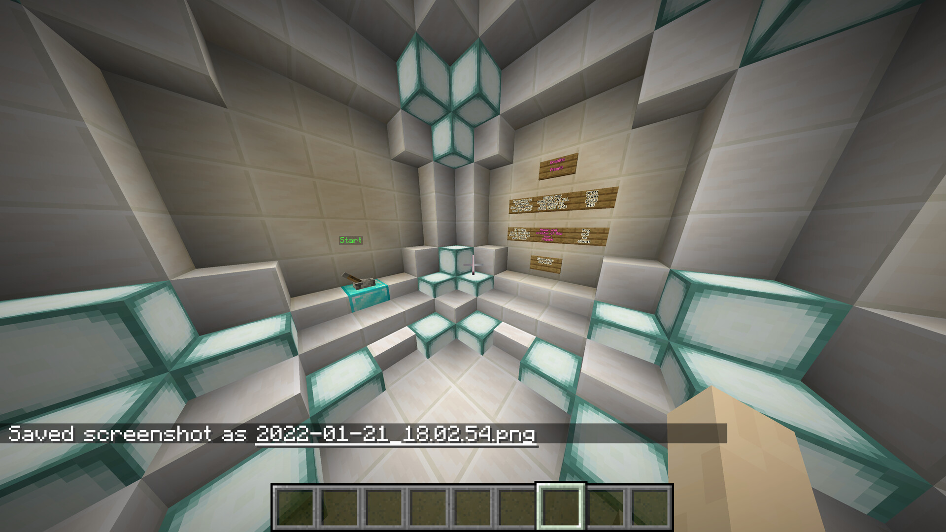 The lava prison Minecraft Map