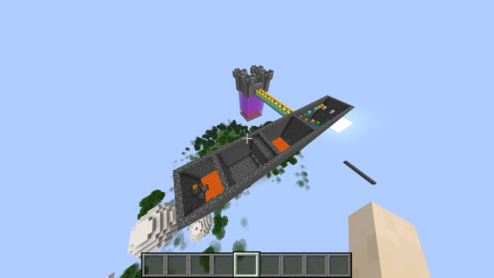 The lava prison Minecraft Map