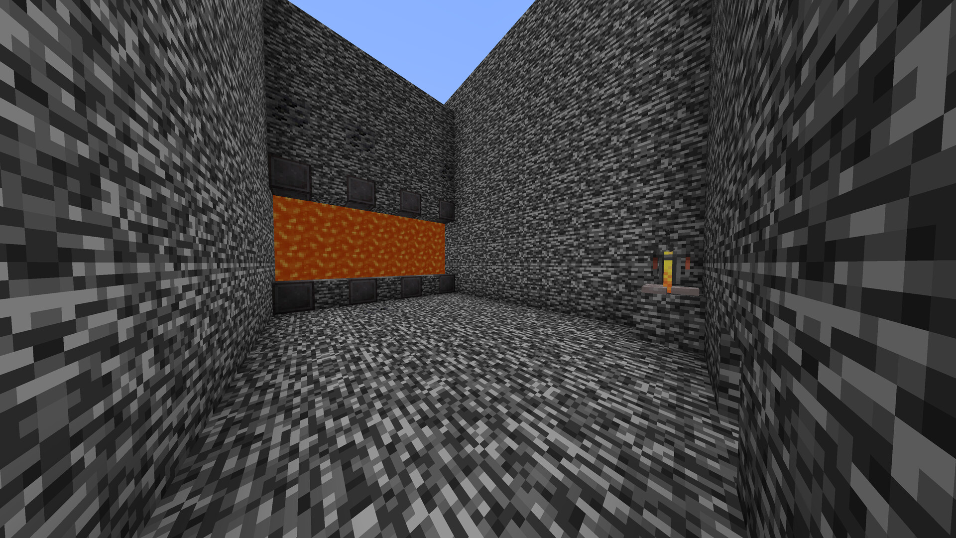 The lava prison Minecraft Map