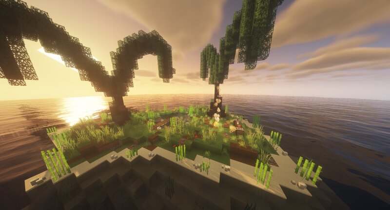 Beautiful island Minecraft Map