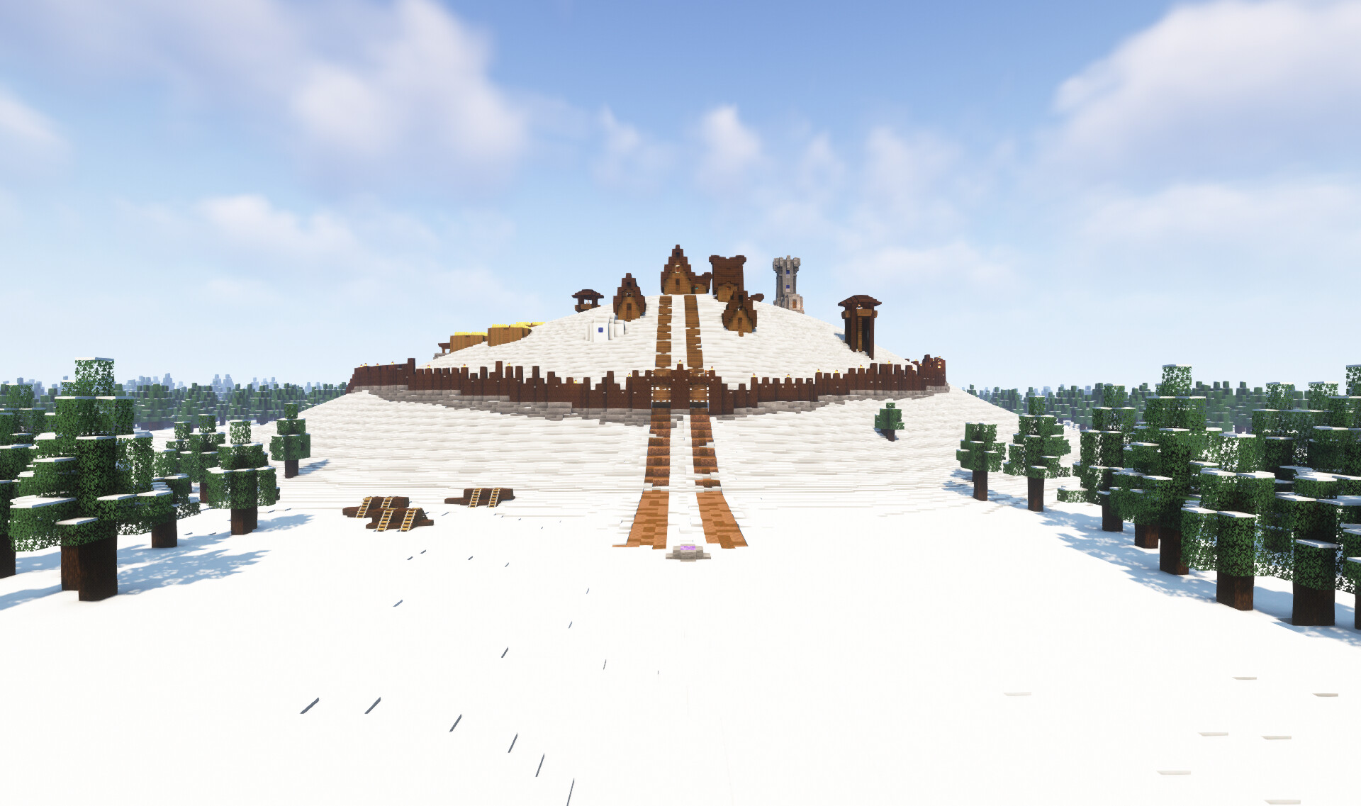 Villager vs. Pillager Minecraft Map