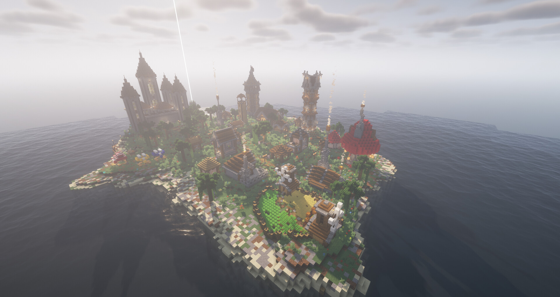 Medieval Village Minecraft Map