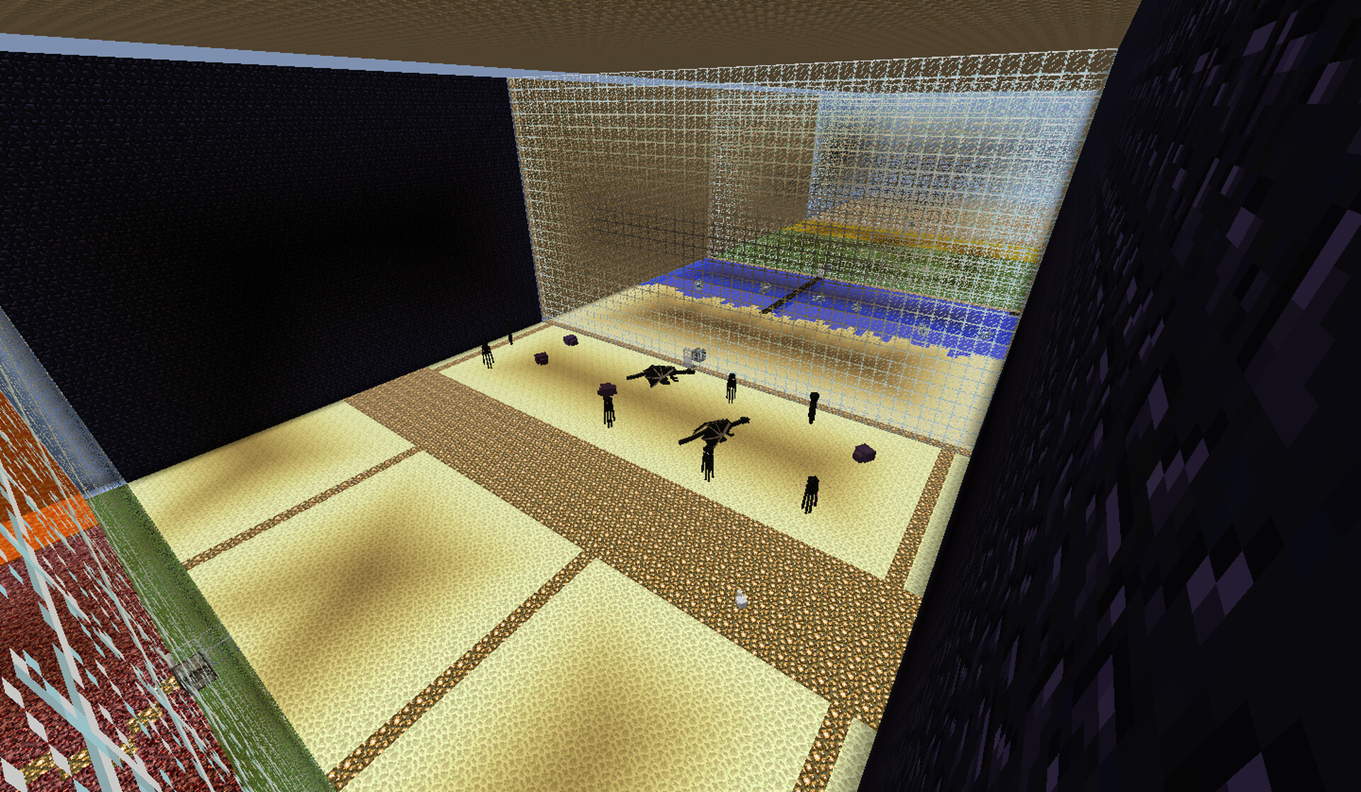 mob simulator Minecraft Map