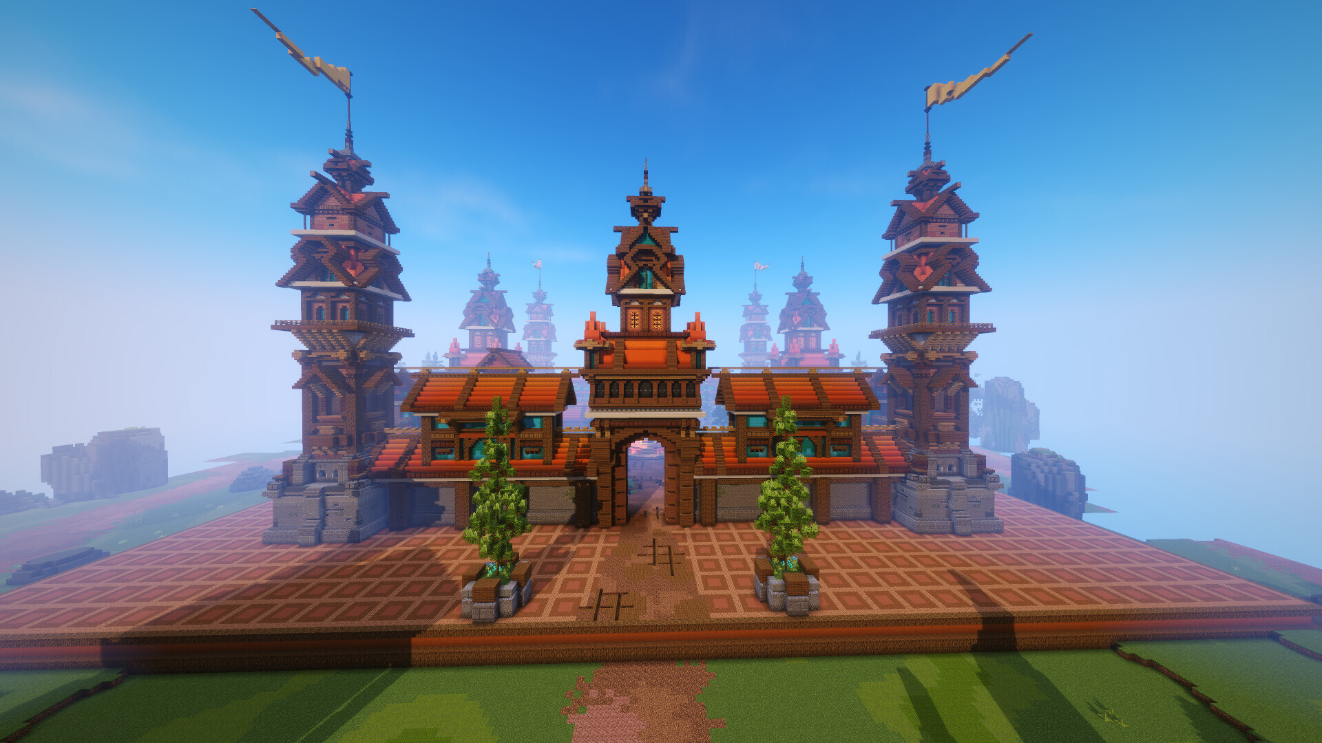 Factions Spawn - Sunflower World Minecraft Map