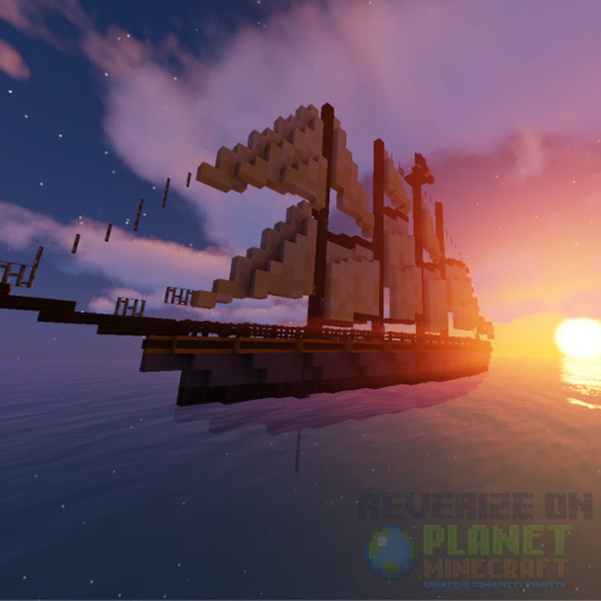 USS York River | Large Schooner Minecraft Map