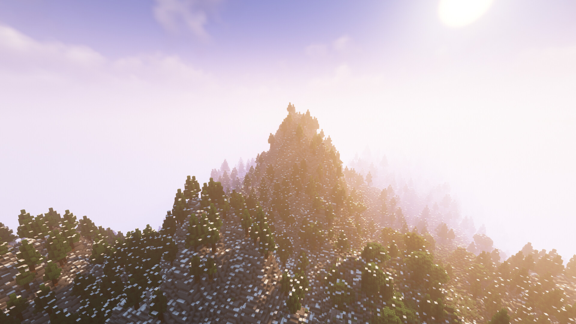 Mountains and Valleys (1000x1000 worldpainter) Minecraft Map