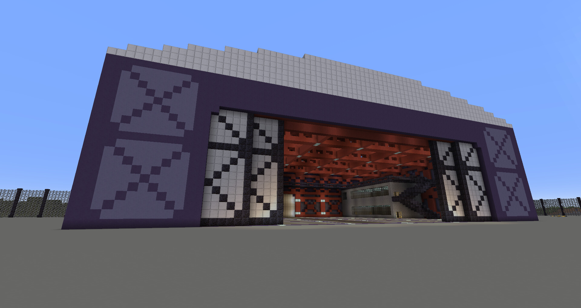 Medium Hangar Minecraft Map