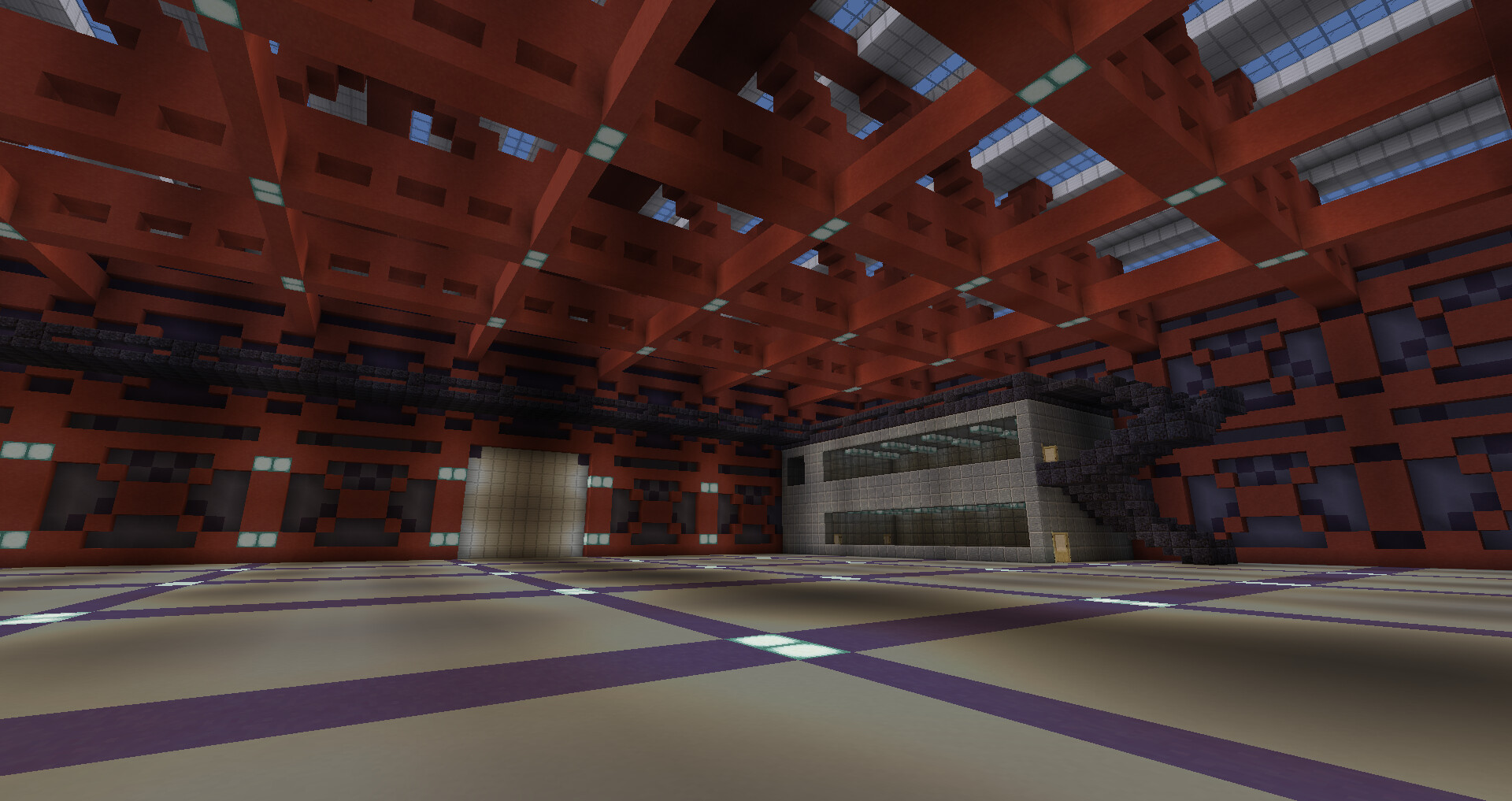 Medium Hangar Minecraft Map