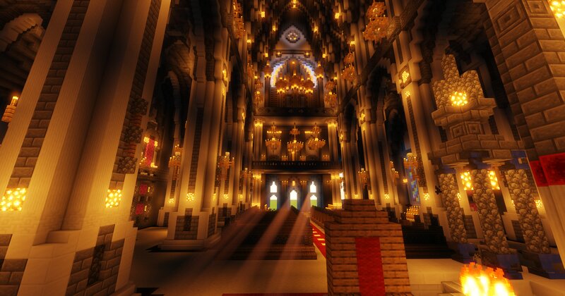 Cathedral - big Minecraft Map
