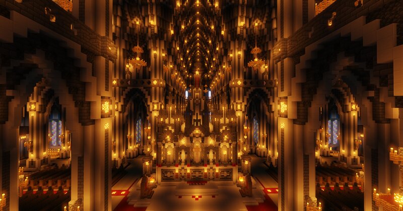 Cathedral - big Minecraft Map