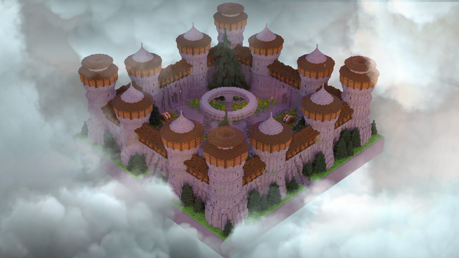🏫 Castle Factions Spawn 🏫 Minecraft Map