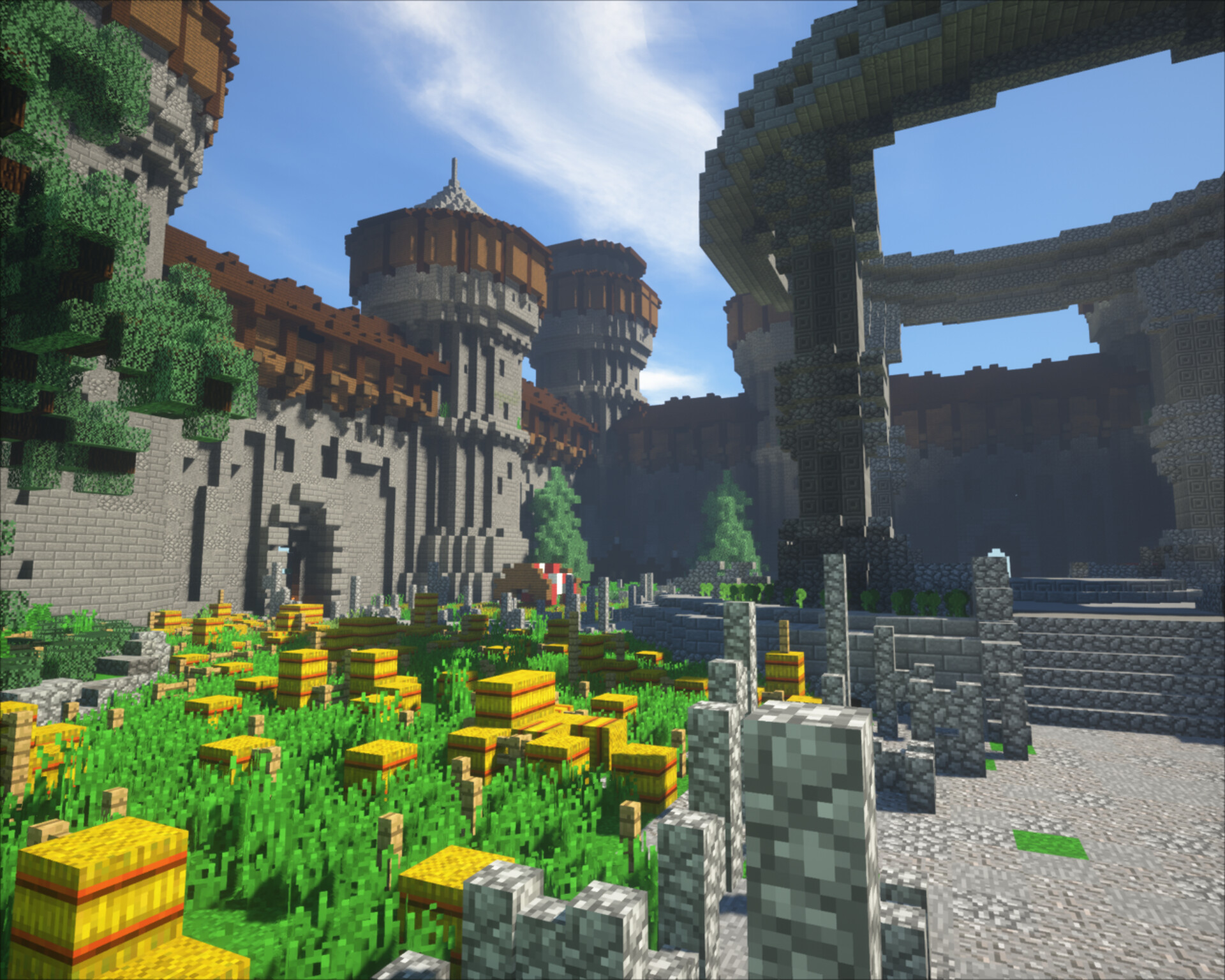 🏫 Castle Factions Spawn 🏫 Minecraft Map
