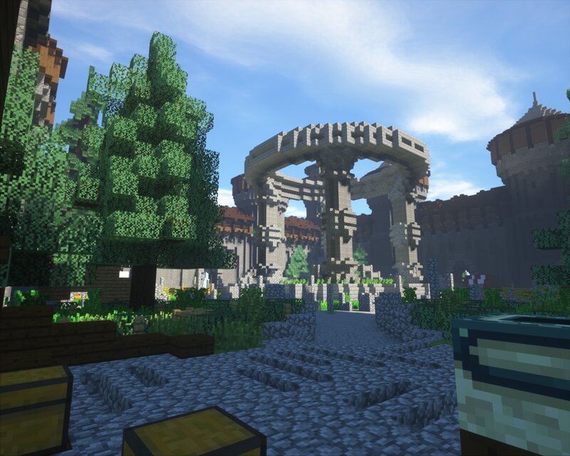 🏫 Castle Factions Spawn 🏫 Minecraft Map
