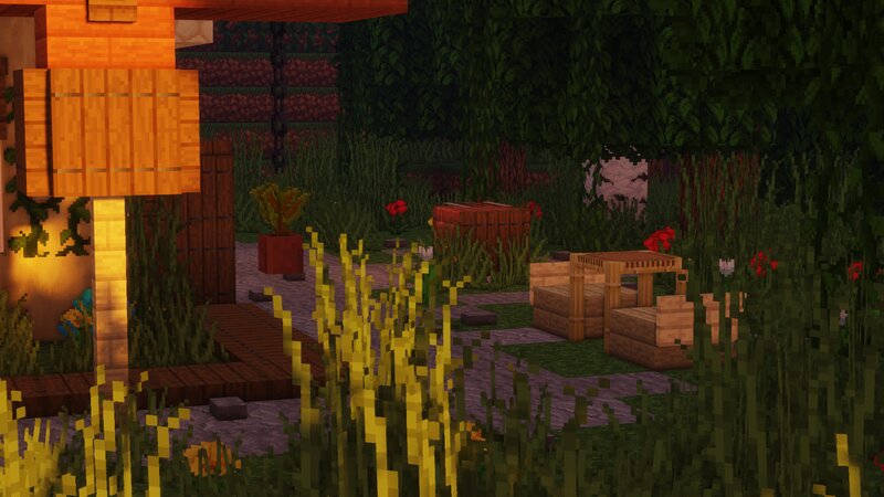 Modern cottage with interior [ Download ] Minecraft Map