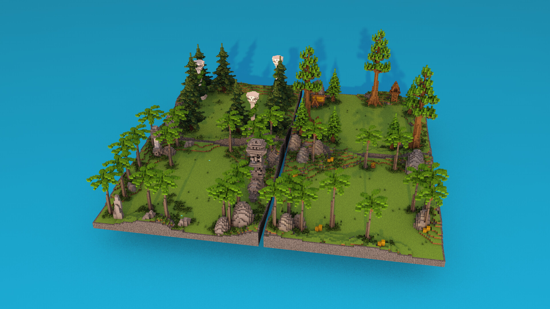 🌳4x Practice Arenas | Pack №2 🌳 Minecraft Map