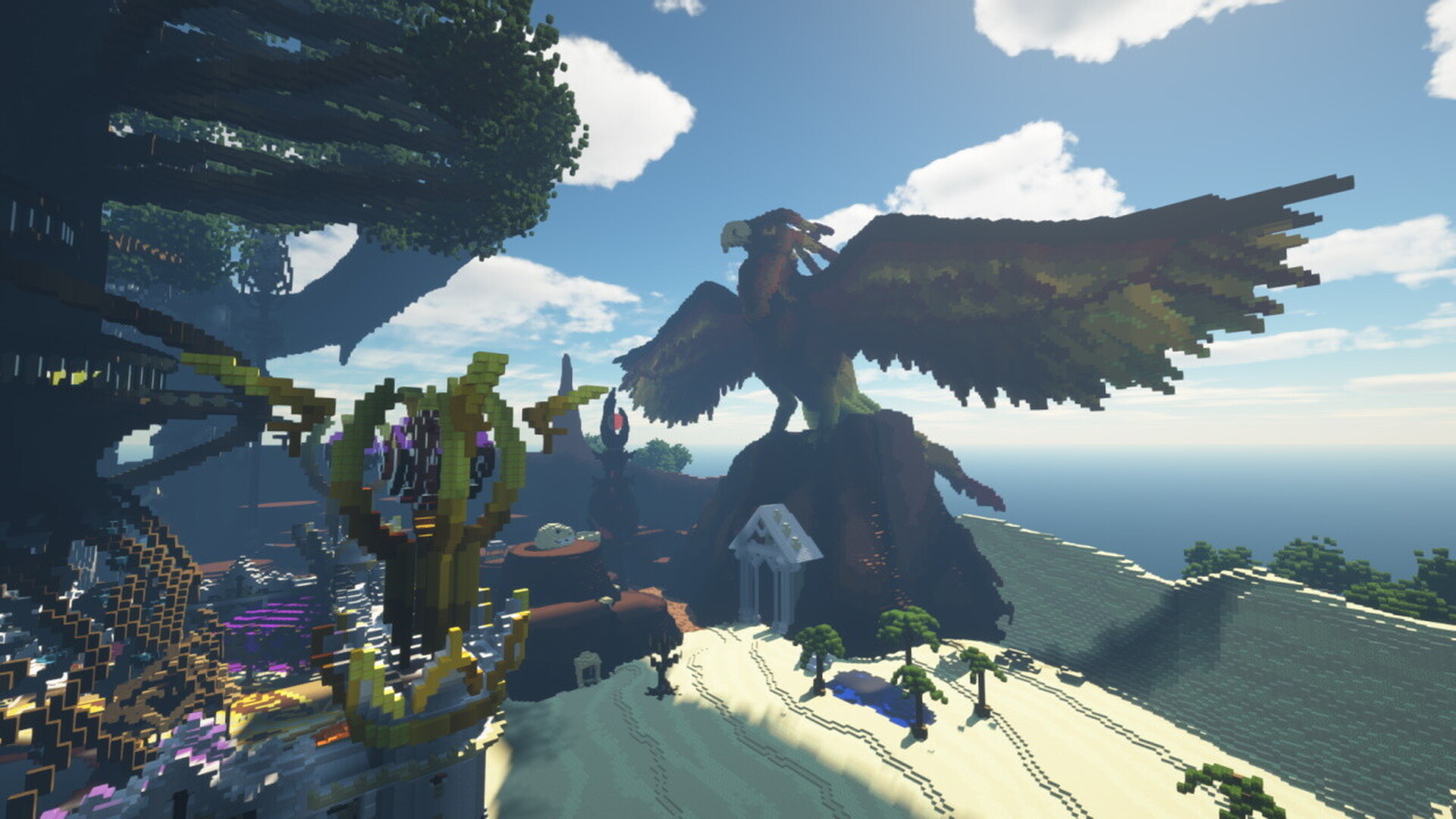 Spawn + Warzone Minecraft Map