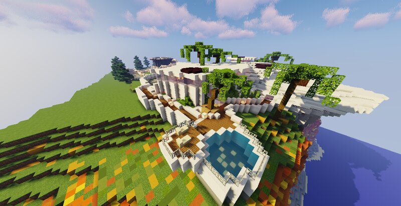 Tony Stark villa, mansion Minecraft Map