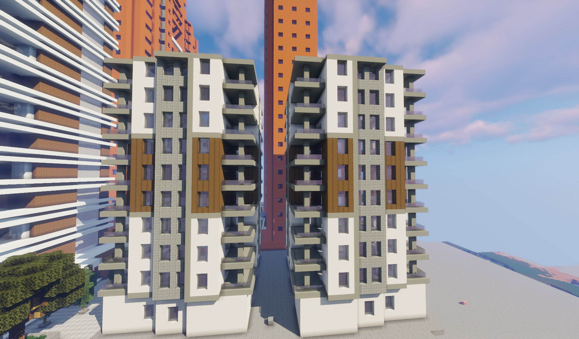 Modern apartment Minecraft Map