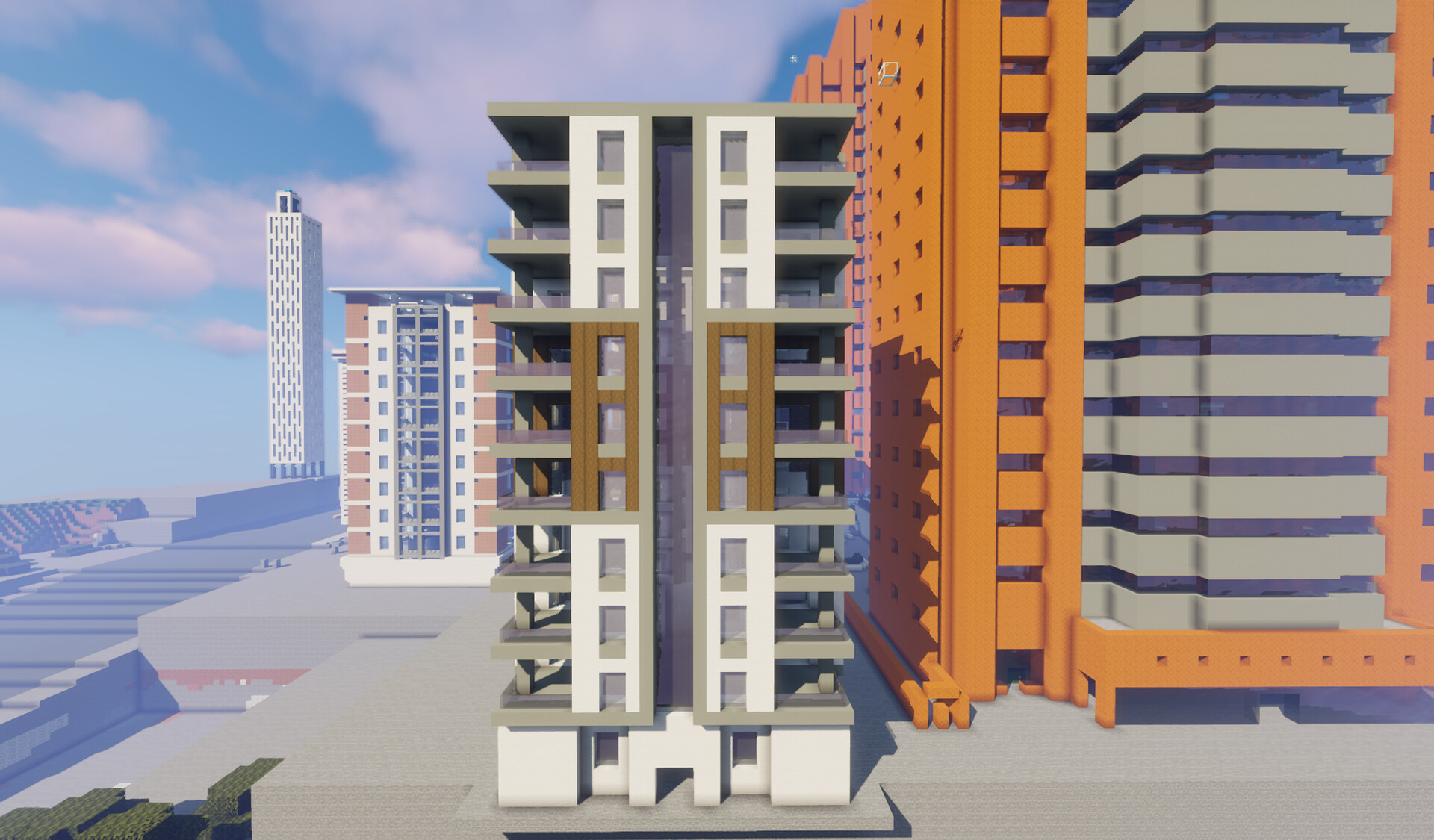 Modern apartment Minecraft Map