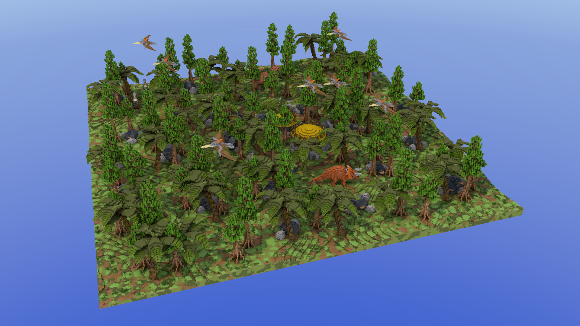 Dinosaur KitPvP Map | 1.8+ Minecraft Map