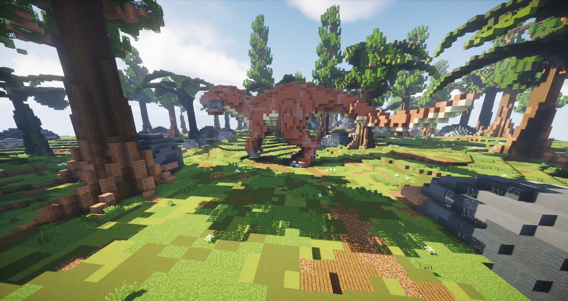 Dinosaur KitPvP Map | 1.8+ Minecraft Map