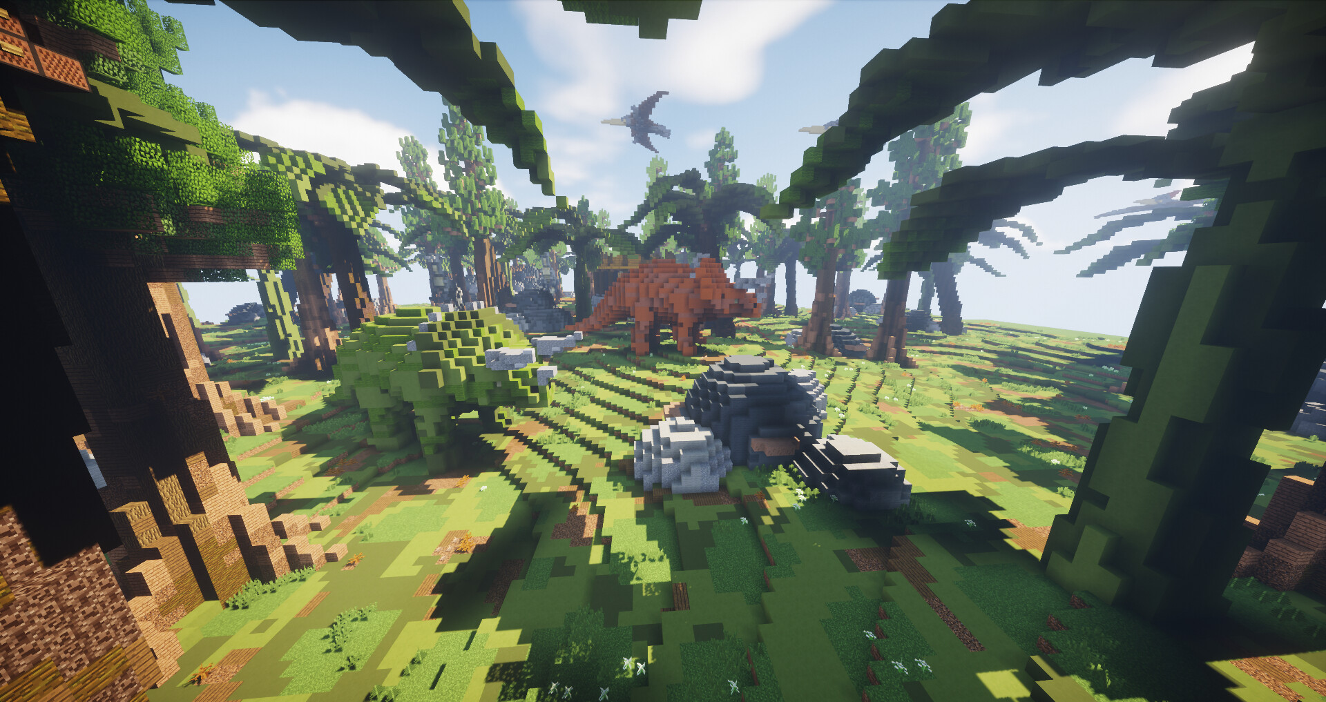 Dinosaur KitPvP Map | 1.8+ Minecraft Map