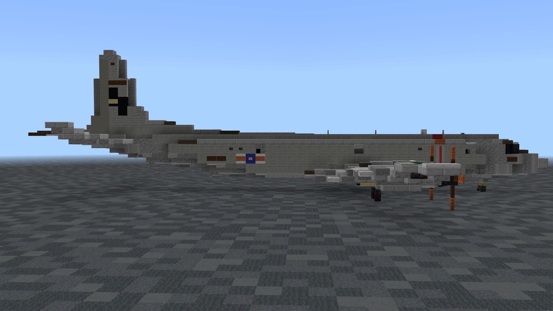 Lockheed P-3 Orion 1.5:1 Minecraft Map