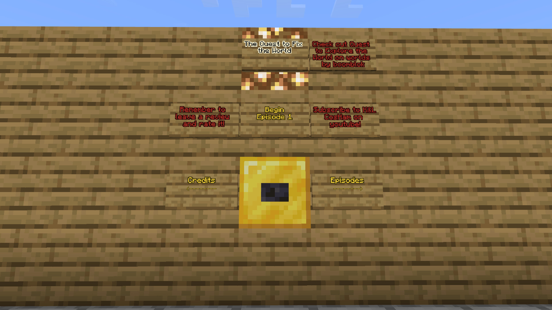 The Quest to Fix the World Minecraft Map