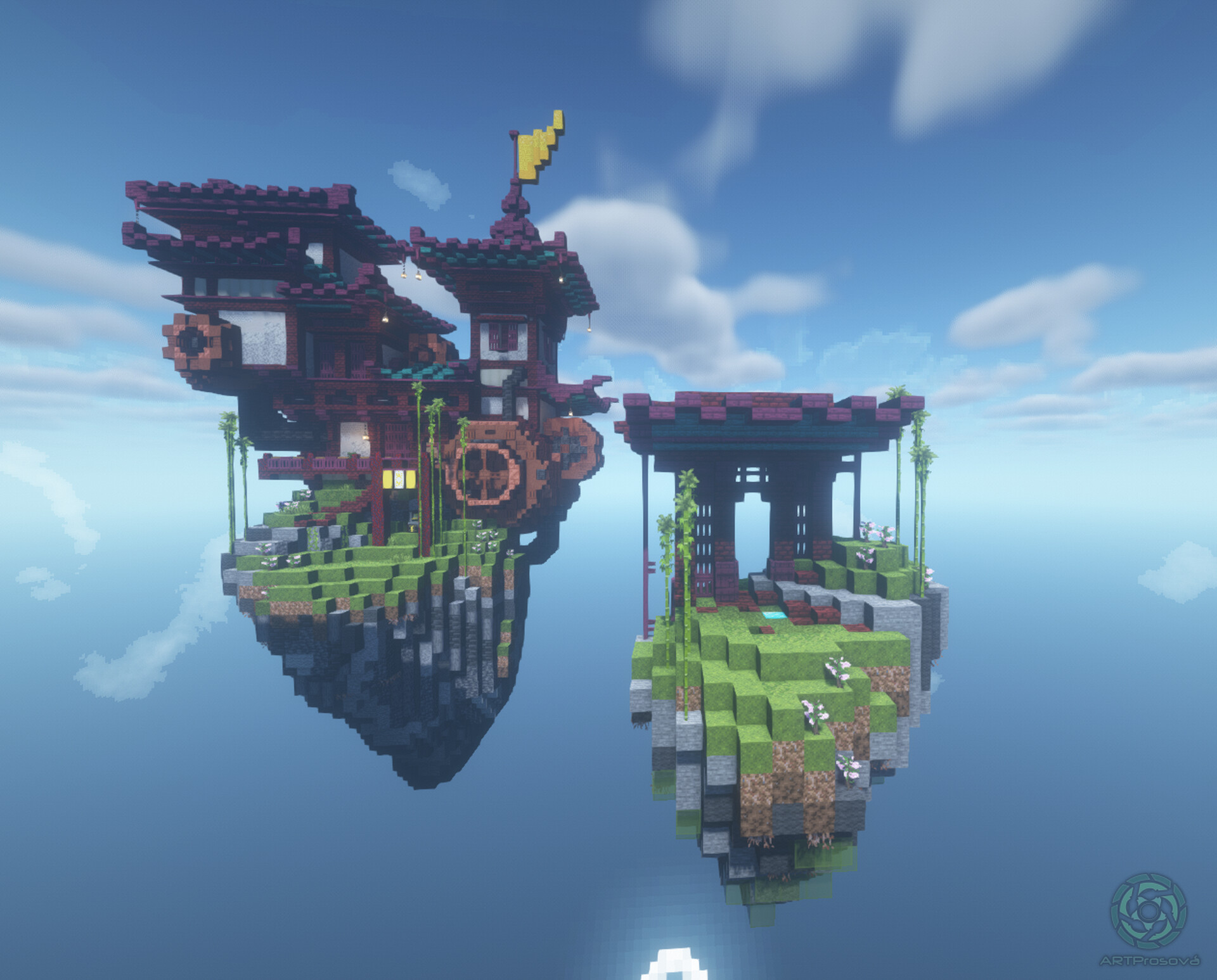 SteamPunk House BedWars Steampunk Map (1.17+) Minecraft Map