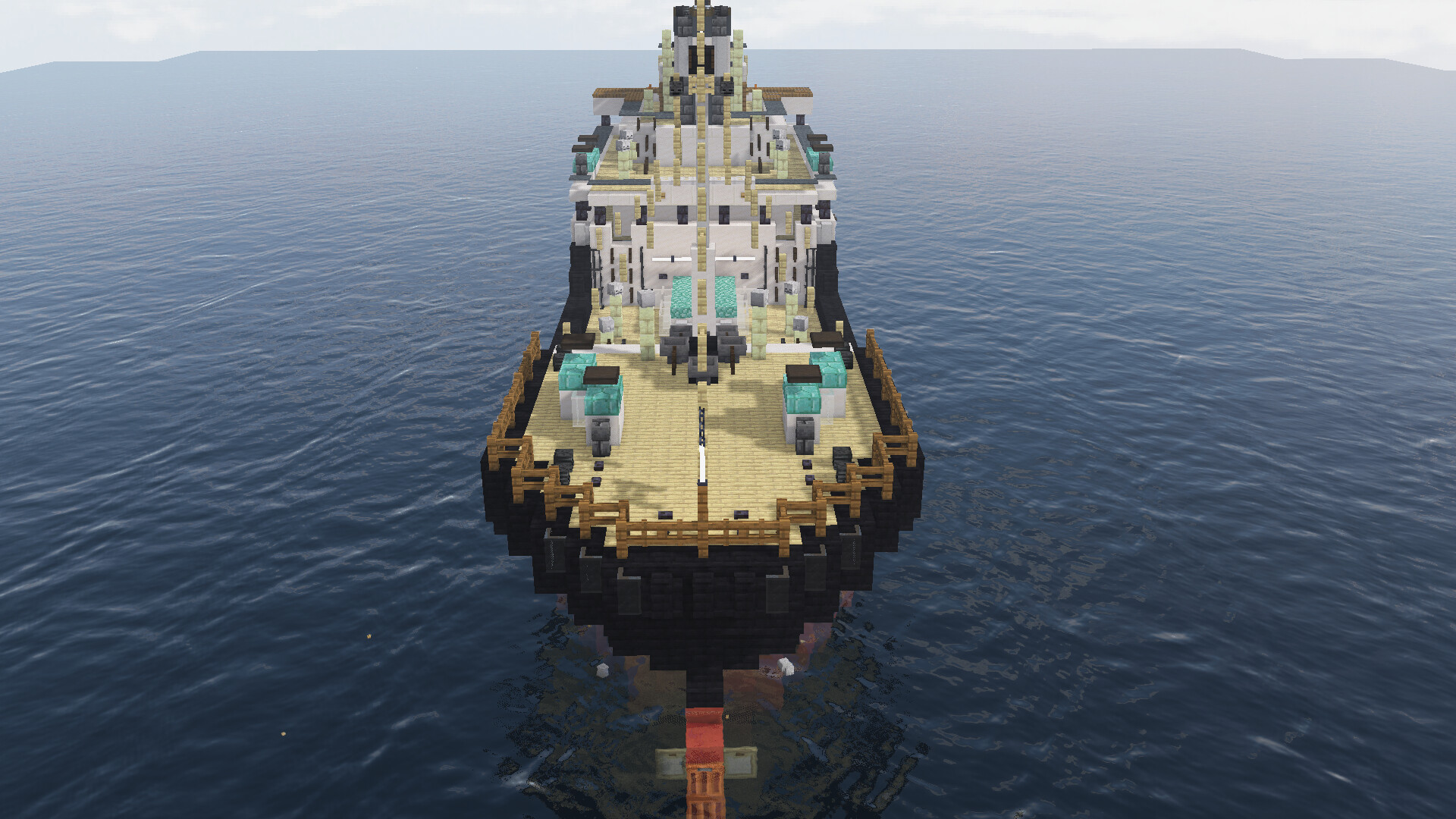Small Cargo Steamer Ship + Download Minecraft Map