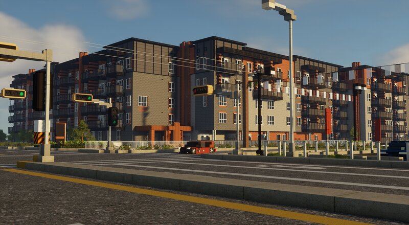 Modern Condos and Recreation Center Minecraft Map