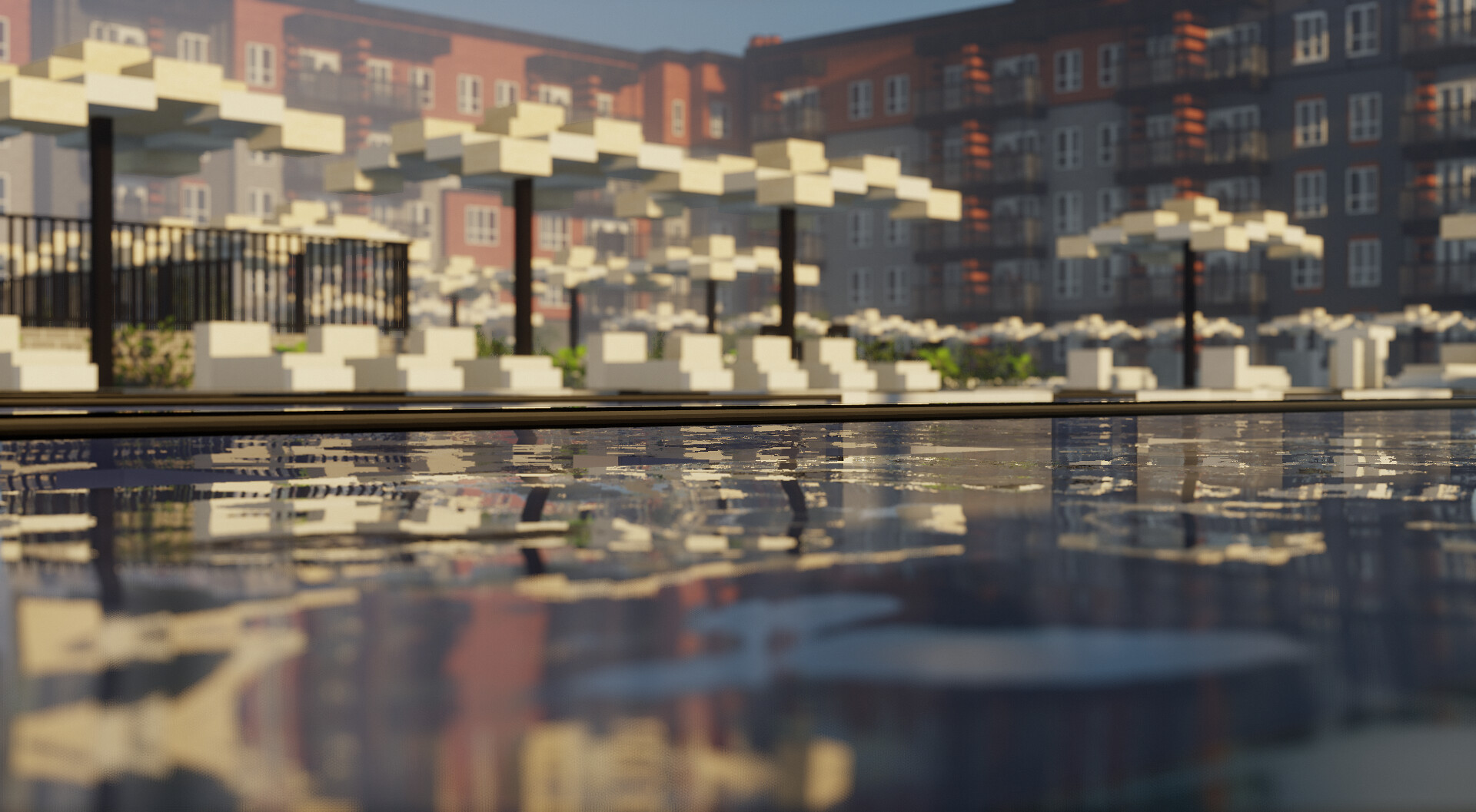 Modern Condos and Recreation Center Minecraft Map