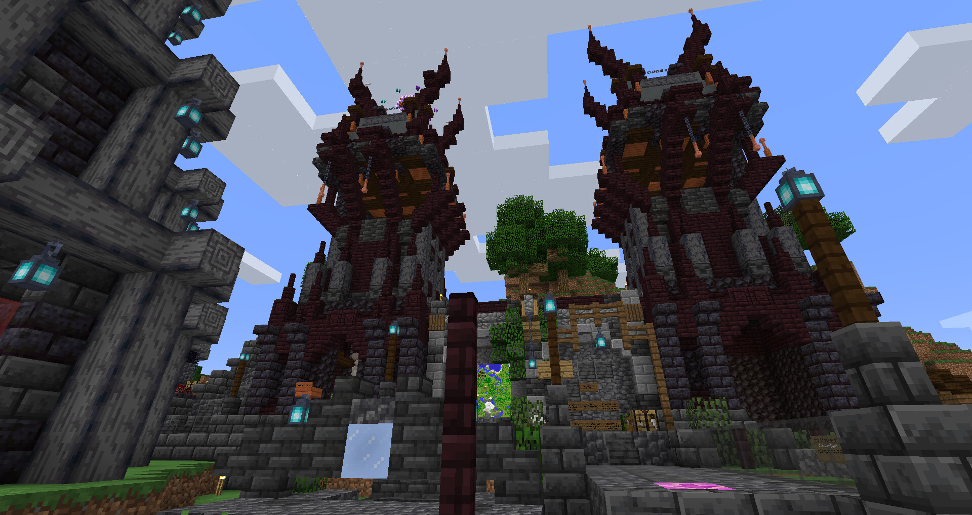 Evil towers of Oost | Dutchminecrafters Minecraft Map