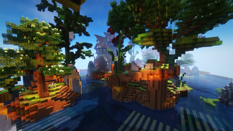 Bee Server Spawn Minecraft Map