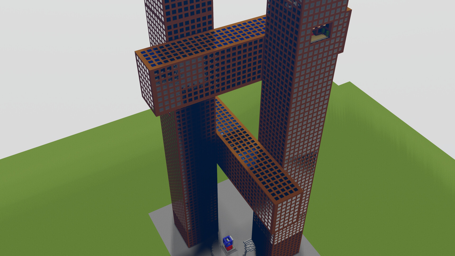 The HASHTAG Tower! [Not according to concept art] Minecraft Map