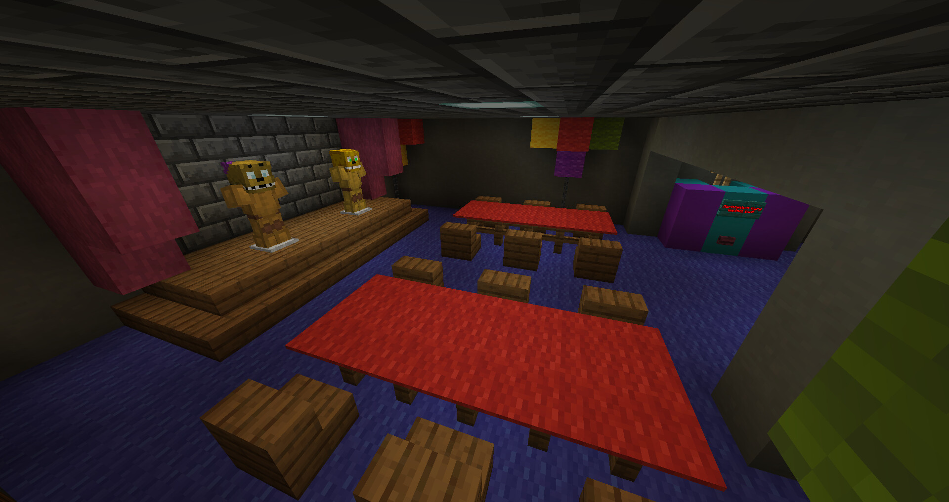 FNaF 4 Minigame Stylized 1.18.1 Minecraft Map