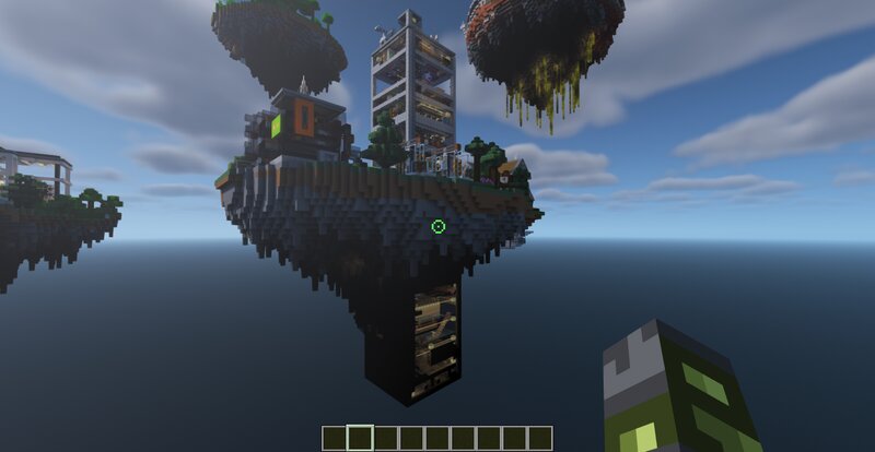 1 chunk farm tower Minecraft Map