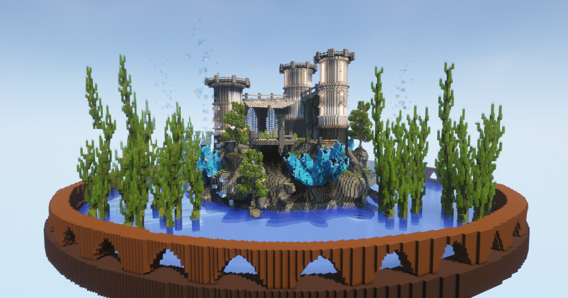 Bayou Island - SPAWN / HUB | 1.16+ (for sale) (exclusive) Minecraft Map