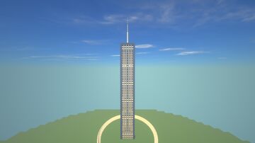 Skyscraper Minecraft Maps with Downloadable Schematic