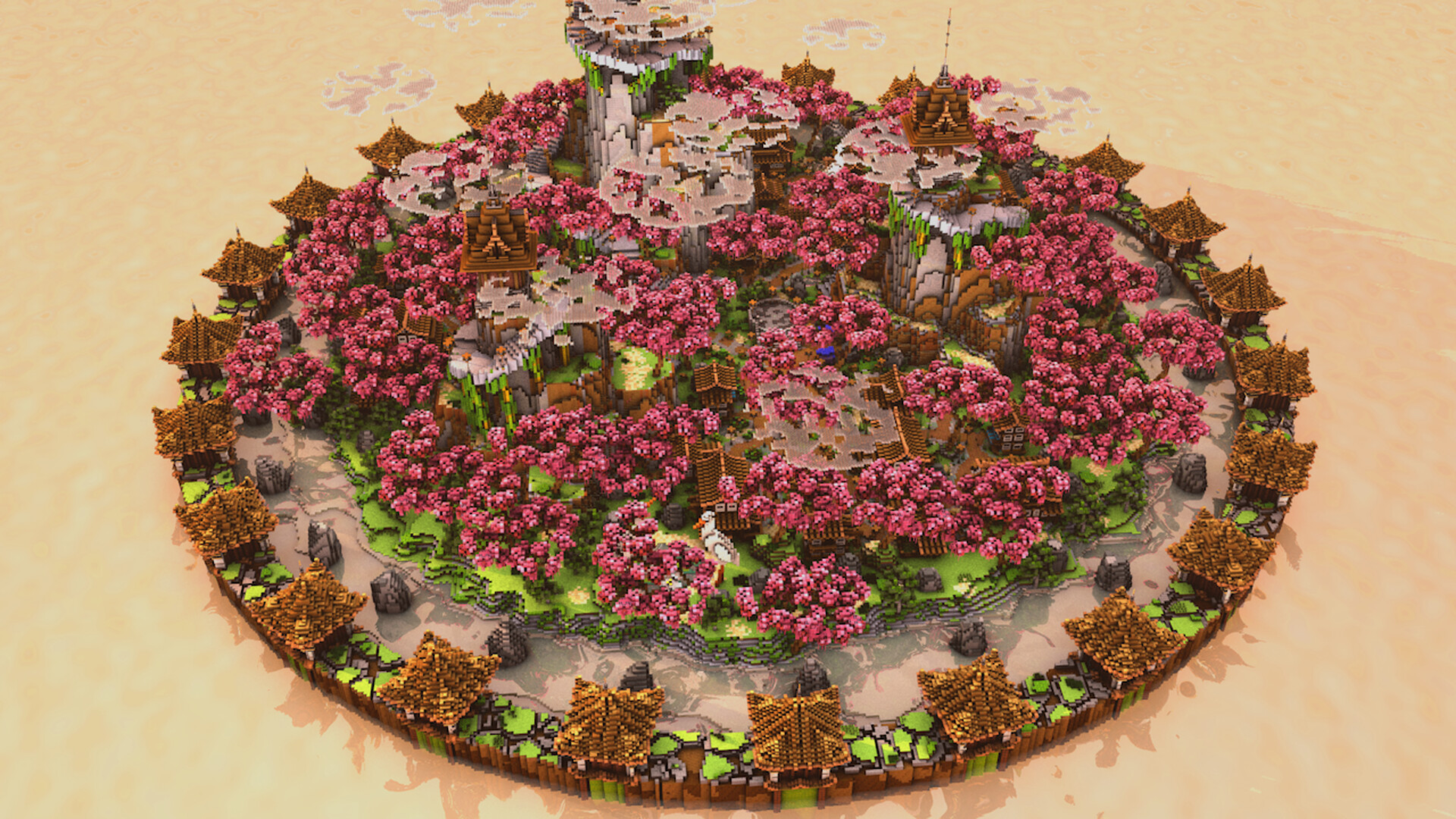 ⛰️ Oriental Spawn ⛰️ Minecraft Map