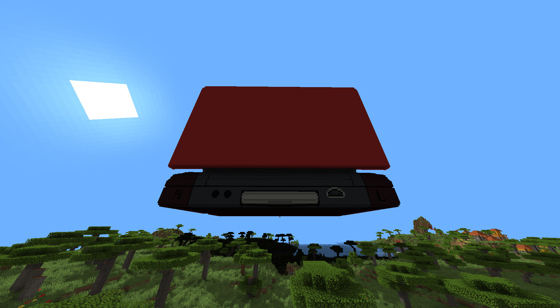 Yoshi Love me... Nintendo DS - Build a Day #1 Minecraft Map