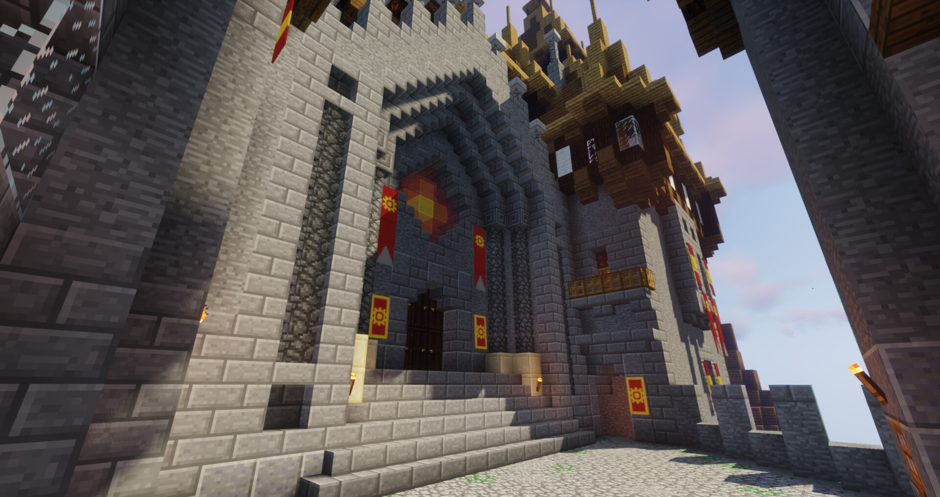 Medieval castle Minecraft Map