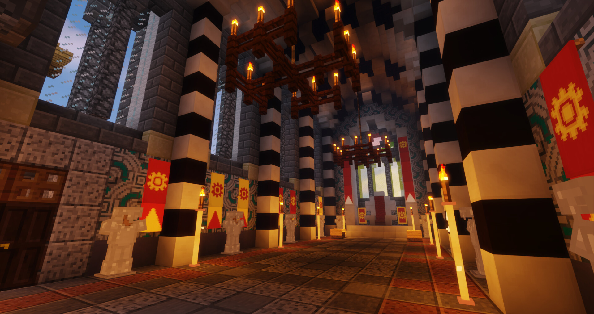 Medieval castle Minecraft Map