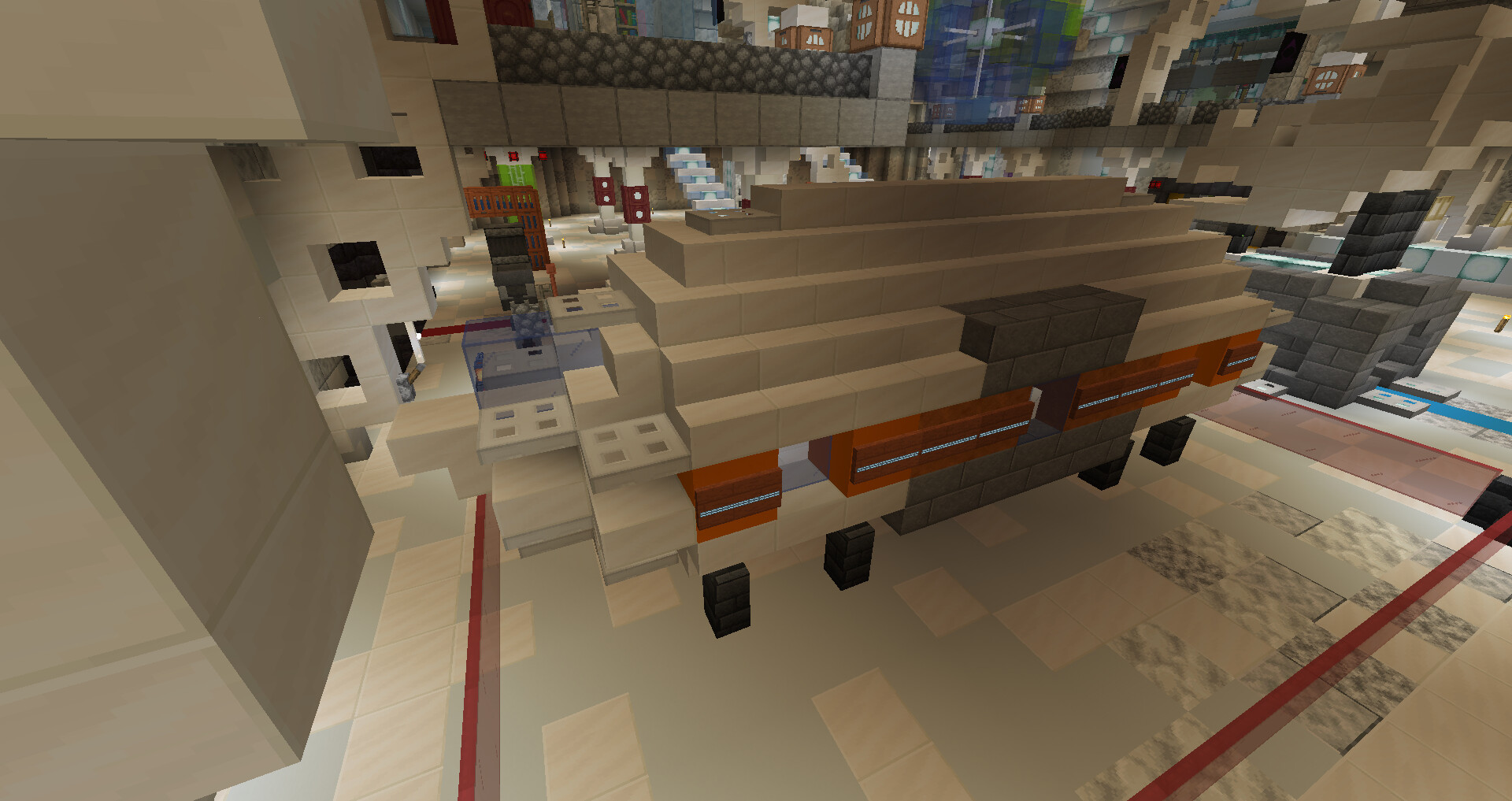 Hyperloop Pod Minecraft Map