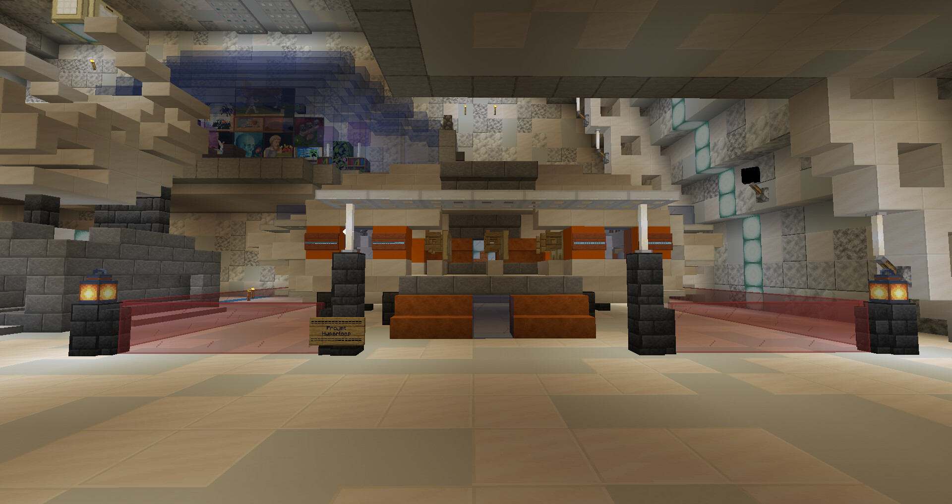 Hyperloop Pod Minecraft Map