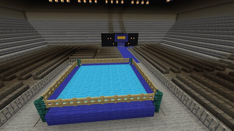 WCW Worldwide 1992 Arena Minecraft Map